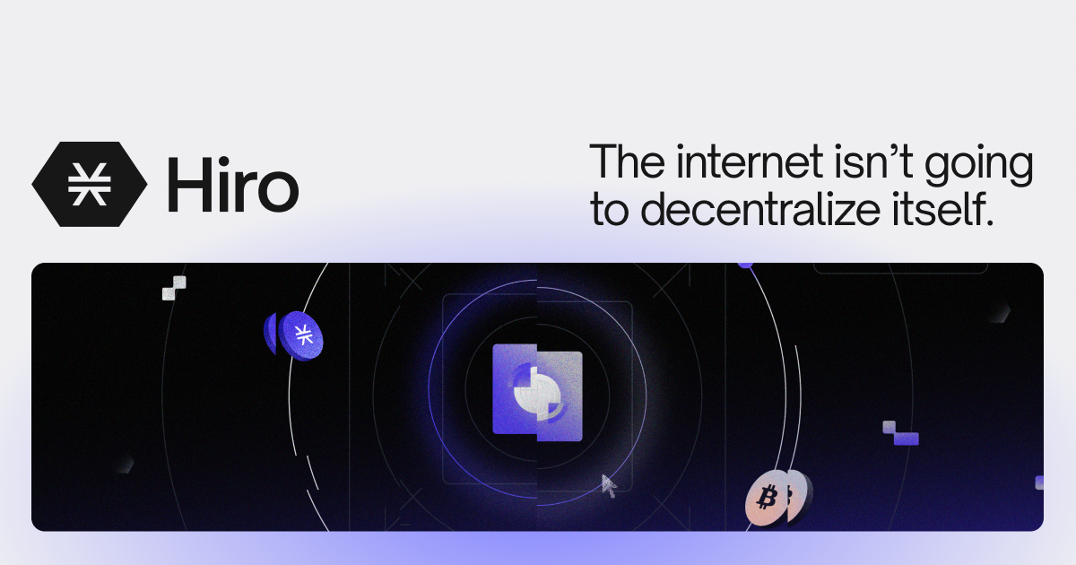 Hiro – Developer Tools for Stacks